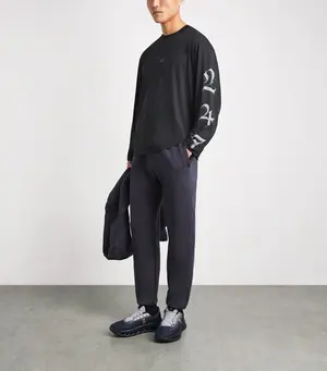 REPRESENT 247 Mesh Noble Long-sleeve T-shirt