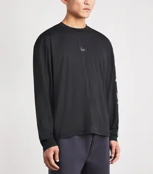 REPRESENT 247 Mesh Noble Long-sleeve T-shirt