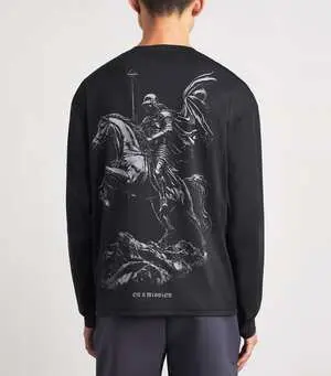 REPRESENT 247 Mesh Noble Long-sleeve T-shirt