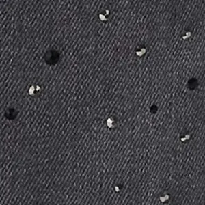 7 For All Mankind Embellished Stovepipe Straight Ankle Jeans
