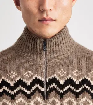 Bogner Cashmere Quarter-zip Ludi Sweater