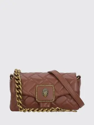 Kurt Geiger Pimlico Quilted Leather Mini Bag With Rhinestone Logo