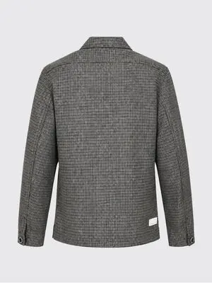 NINE:INTHE:MORNING Pure Wool Shirt Jacket With A Classic Collar