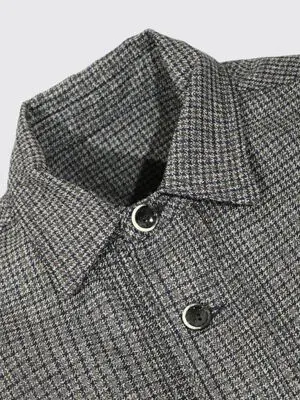 NINE:INTHE:MORNING Pure Wool Shirt Jacket With A Classic Collar