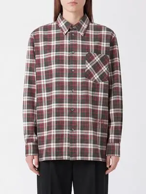 MAISON MARGIELA Check Cotton Shirt With Patch Pocket