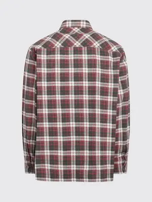 MAISON MARGIELA Check Cotton Shirt With Patch Pocket