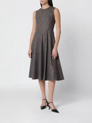 Tagliatore Dress - Brown