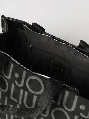 Liu Jo Polyester Tote Bag With Printed Logo And Detachable Strap