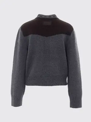 Guest In Residence Cashmere And Wool Zip Polo Cardigan