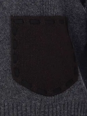 Guest In Residence Cashmere And Wool Zip Polo Cardigan