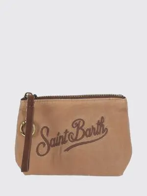 MC2 SAINT BARTH Aline Tartan Waxed Cotton Keychain Pouch - Fa06