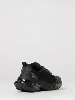 Dsquared2 Faster Low-top Sneakers With Slogan Print And Notched Sole