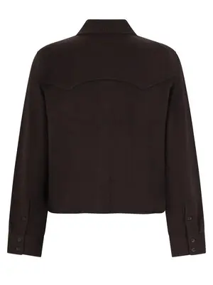 Guest In Residence Camicia Western Cropped