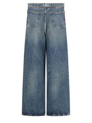 AMISH SUPPLIES Jeans "roll Up Azul