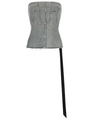 Rick Owens Top "splintered Bustier