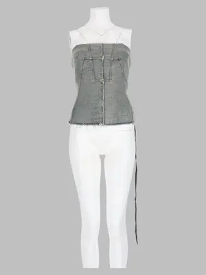 Rick Owens Top "splintered Bustier