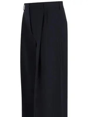 Max Mara Pantolone In Tela Di Lana