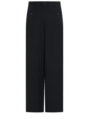 Max Mara Pantolone In Tela Di Lana