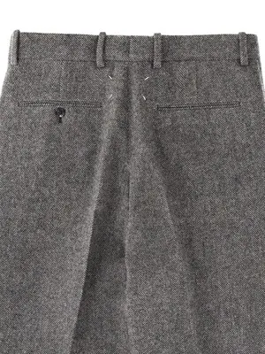 MAISON MARGIELA Pantalone In Lana A Spina Di Pesce