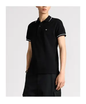 Dior Polo Shirt With Bee Embroidery