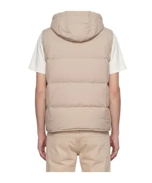 Eleventy Quilted Hooded Gilet
