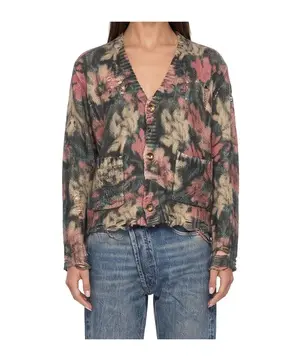 R13 Printed Cardigan