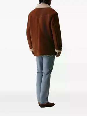 FORTELA Taos Single-breasted Shearling Coat