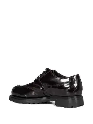 _J.L - A.L_ Polished Lace-up Derby Shoes