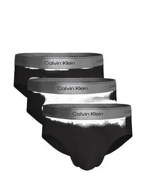 Calvin Klein Logo-waistband Pack Of Three Briefs