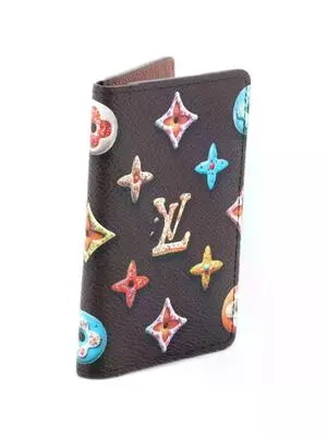 LOUIS VUITTON Organizer De Poche Card Case Donuts Monogram Canvas Small Wallets