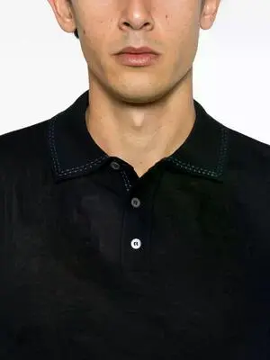 ALBERTO GOZZI Contrast-stitched Wool Sweater