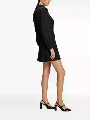 Cinq À Sept Reynolds Pleated Mini Dress