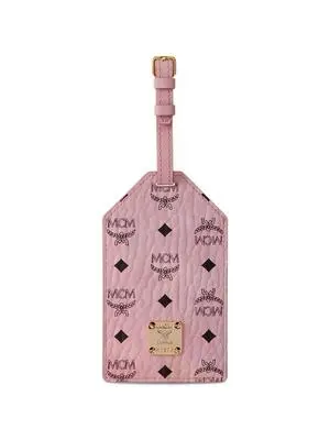 Mcm Ottomar Logo-plaque Luggage Tag