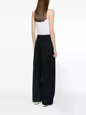 Loewe Trousers In Cotton And Silk