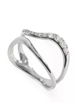 Monica Vinader Riva Pavé Diamond Wrap Ring