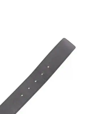 LOUIS VUITTON 2004 Plaque-buckle Leather Belt