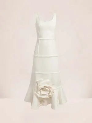 Alexis Corina Dress - Ivory