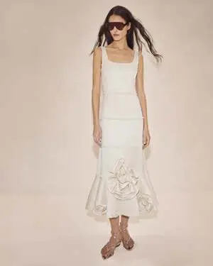 Alexis Corina Dress - Ivory