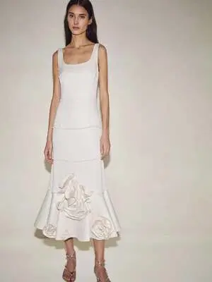 Alexis Corina Dress - Ivory