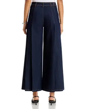 Cinq À Sept Winslow High Rise Wide Leg Jeans