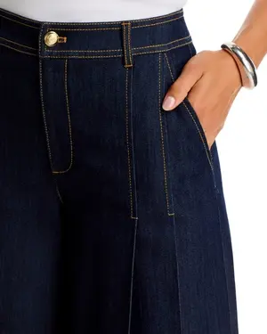 Cinq À Sept Winslow High Rise Wide Leg Jeans