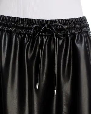 Cinq À Sept Sirani Faux Leather Midi Skirt