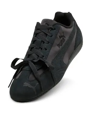 PUMA Speedcat Etoile Leather Embroidered Low Top Sneakers