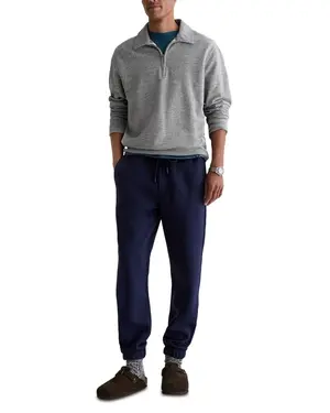 Ag Ethan Cotton Quarter Zip Sweatshirt