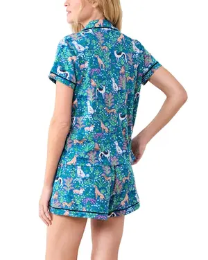 PRINTFRESH Must Love Dogs Knit Short Pajama Set