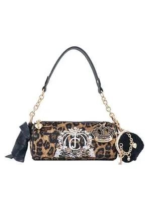 Juicy Couture Crowns & Kisses Shoulder Bag - Leopard