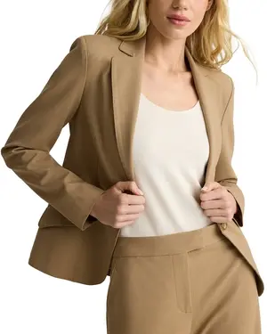 St. John Single Button Blazer