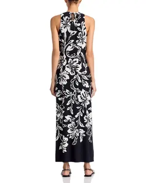 Tommy Bahama Jasmina Botanical Breeze Halter Floral Maxi Dress