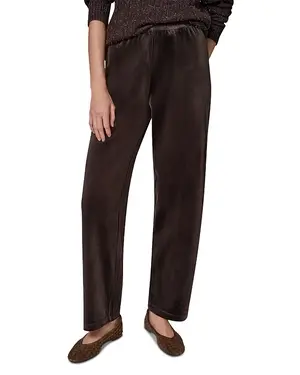 DONNA KARAN WEEKEND Velour Pull On Pants