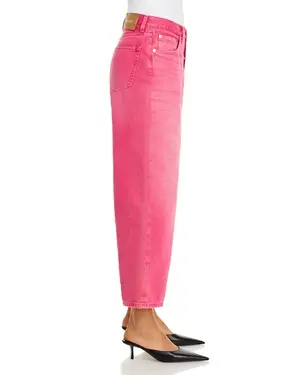 HAIKURE Betty Bull High Rise Wide Leg Crop Jeans